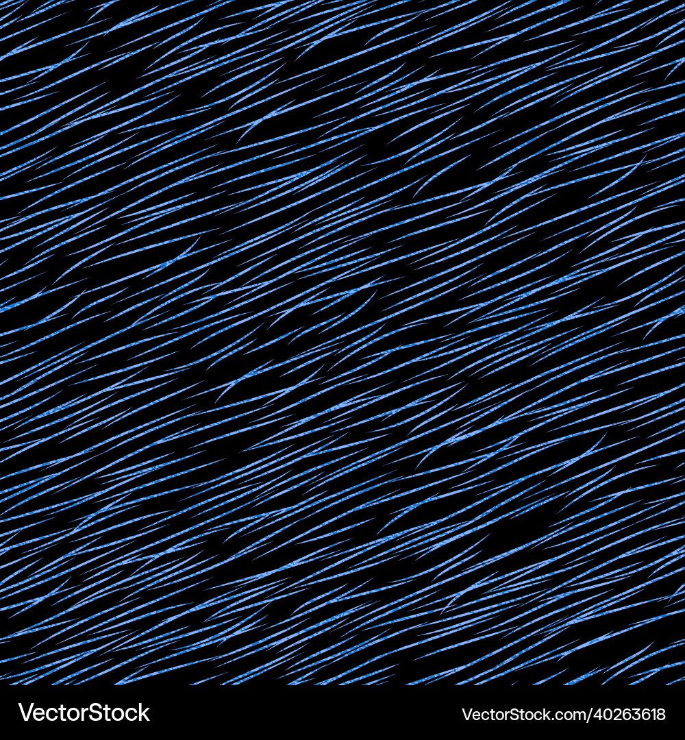 Blue metallic animal print stylized fur Royalty Free Vector