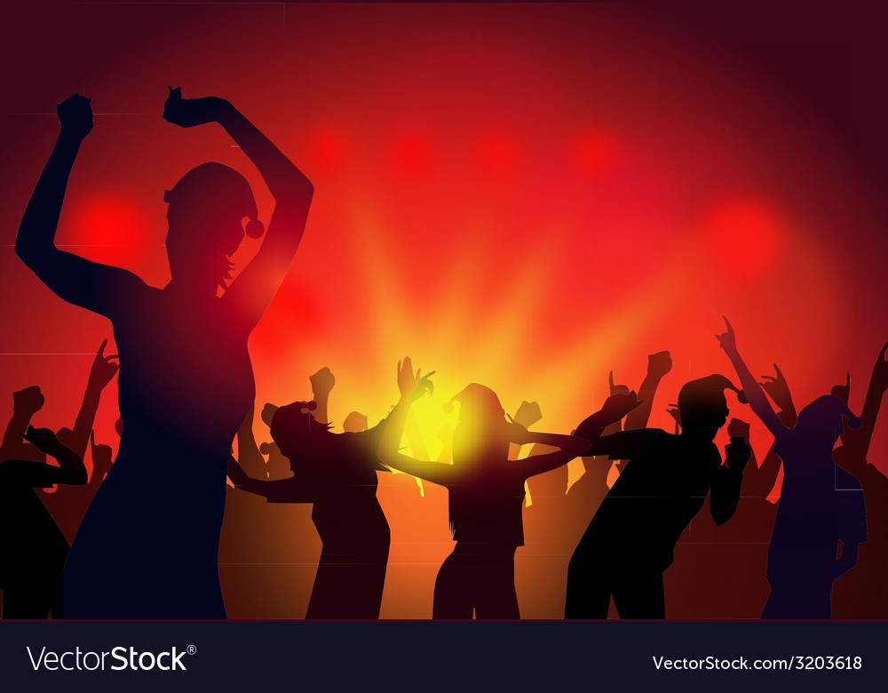 Christmas party Royalty Free Vector Image - VectorStock