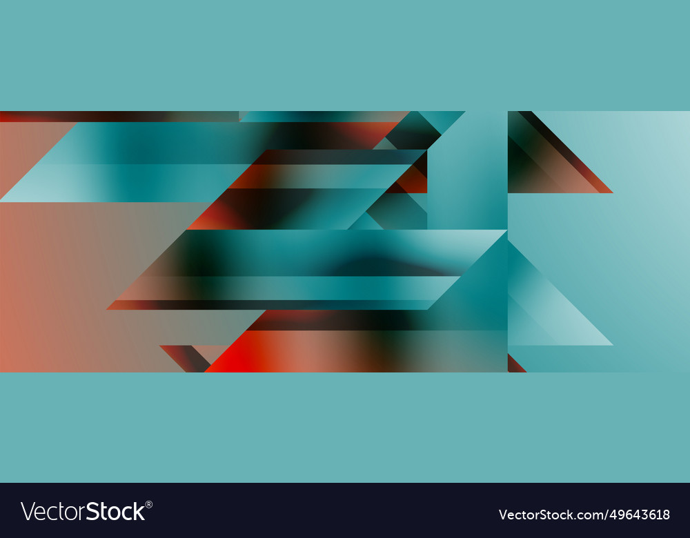 Simple geometric forms - dynamic Royalty Free Vector Image