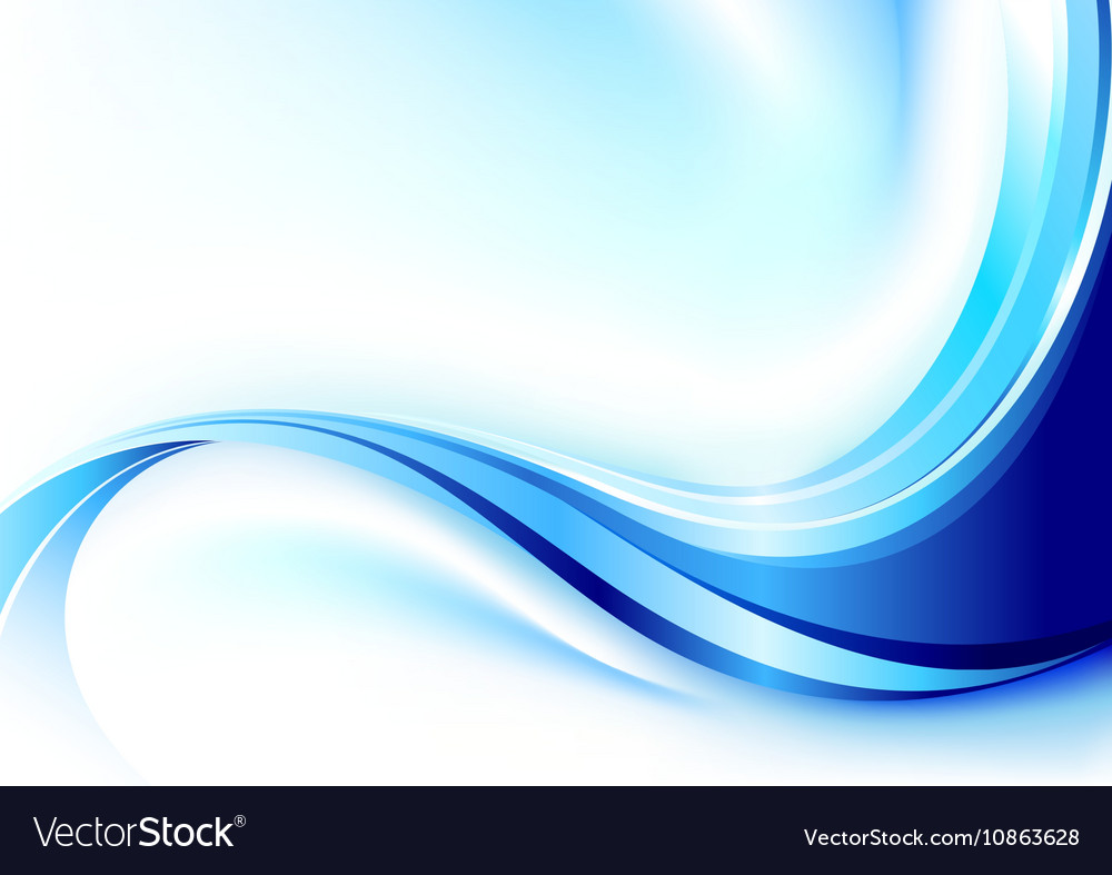 Blue abstract composition Royalty Free Vector Image