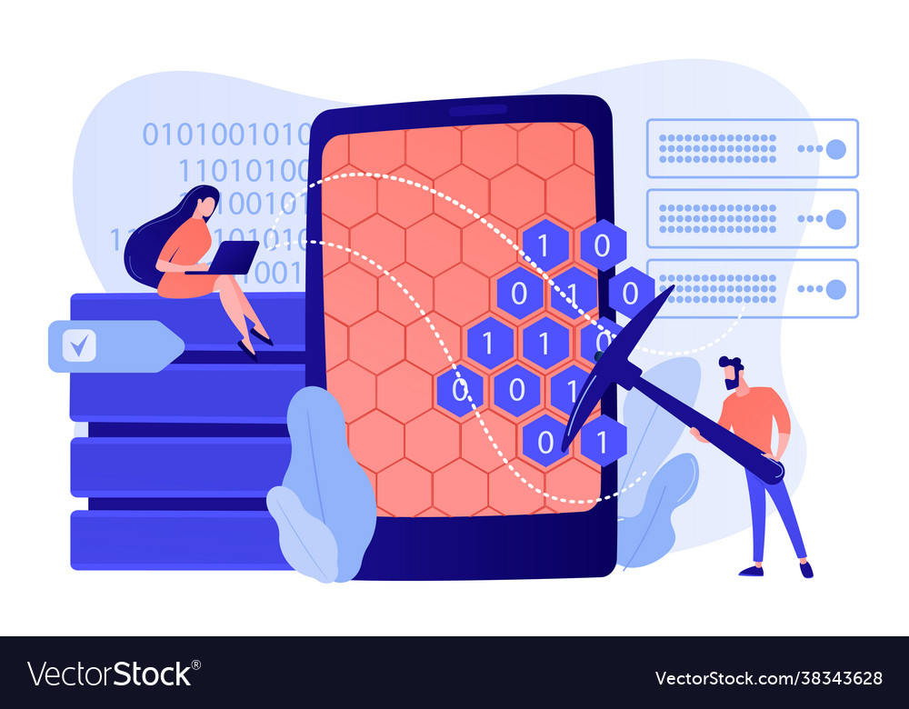 Data mining concept Royalty Free Vector Image - VectorStock
