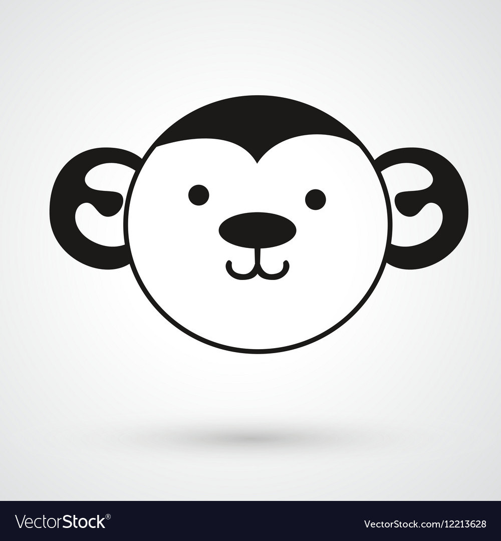 Monkey icon Royalty Free Vector Image - VectorStock