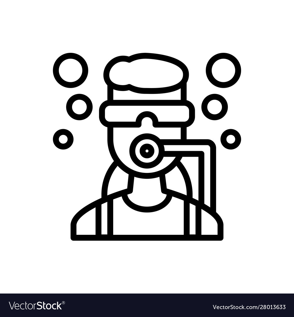 Diving Royalty Free Vector Image - VectorStock