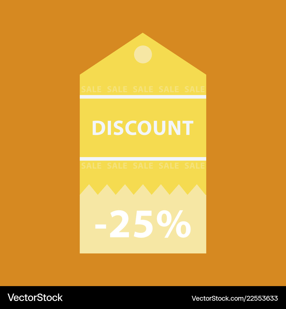 Mega sale with upto 50 discount offer creative Vector Image