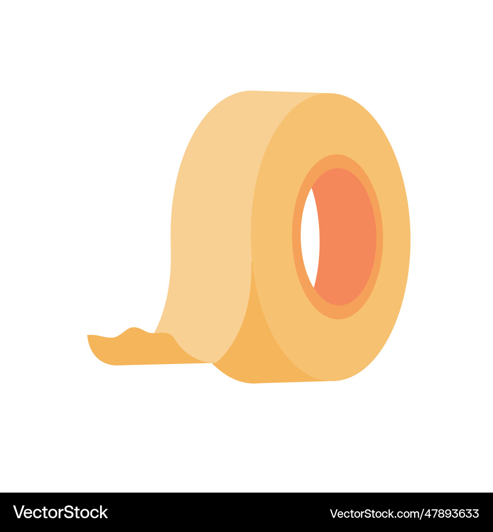 Sticky glue for attaching paper glue stick Vector Image