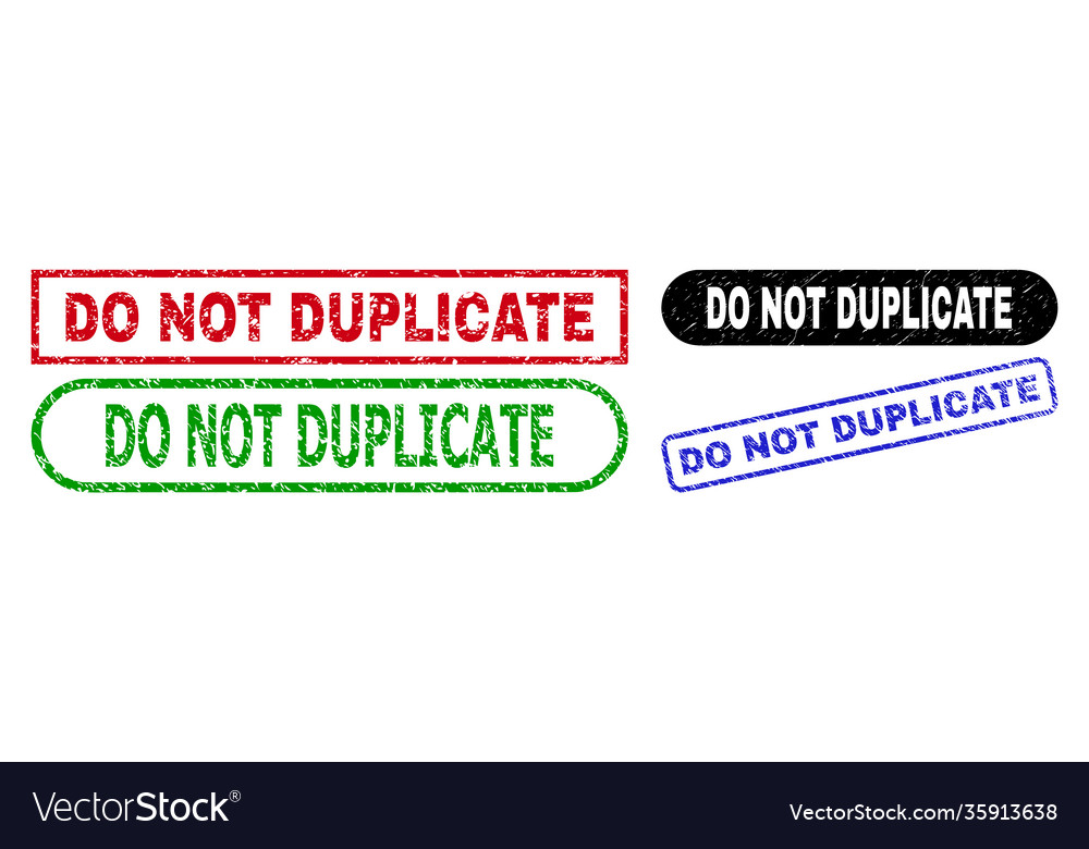 Do not duplicate rectangle watermarks using Vector Image