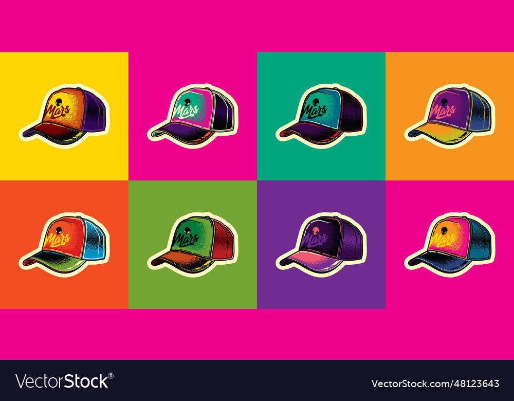Baseball cap Royalty Free Vector Image - VectorStock