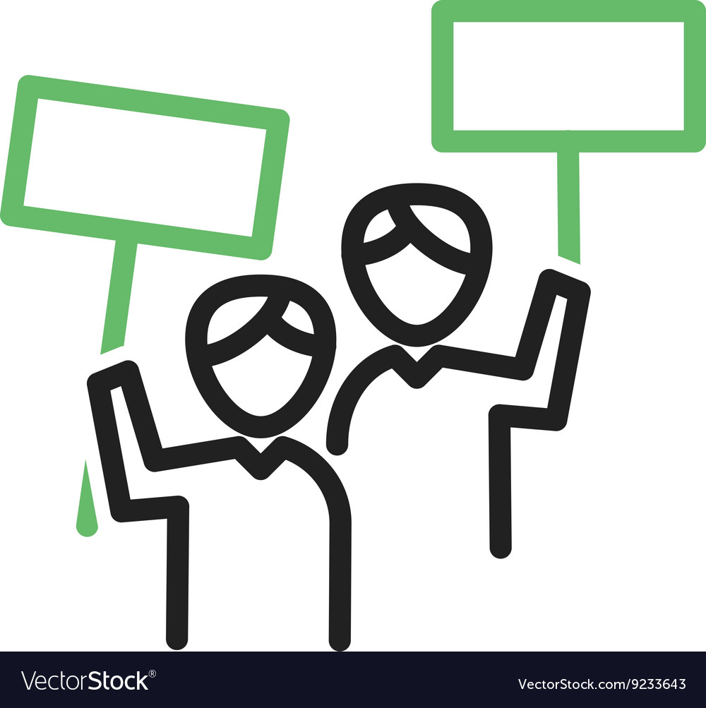 Protest Royalty Free Vector Image - VectorStock