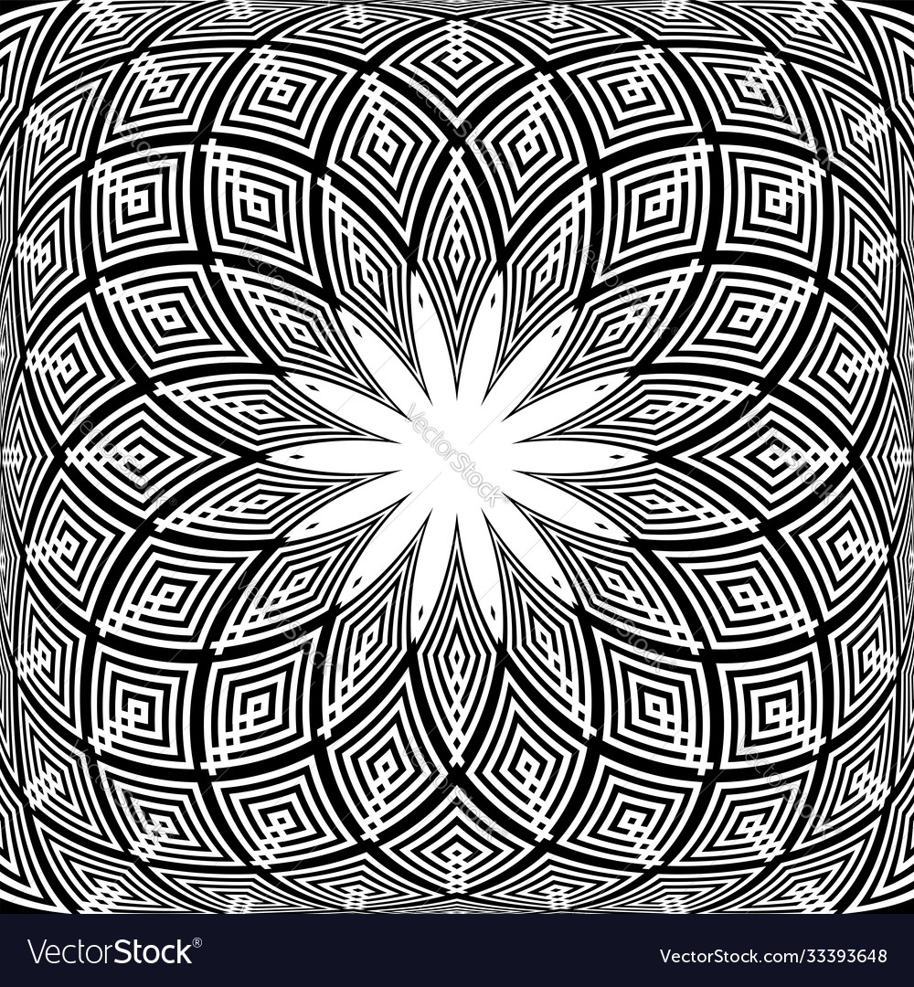 Abstract 3d decorative pattern Royalty Free Vector Image