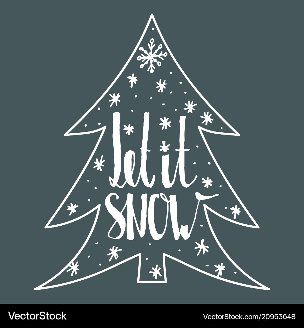 Hand written calligraphic inscription Royalty Free Vector