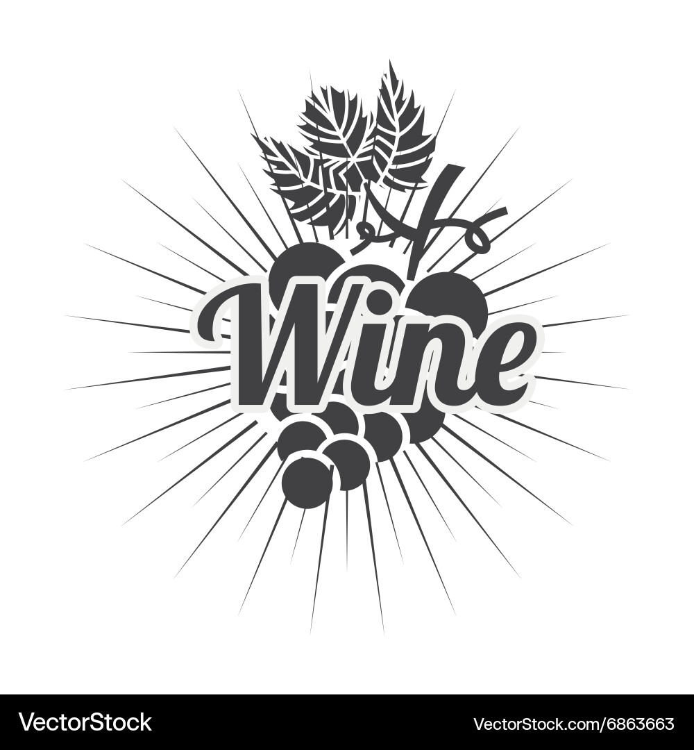 Best wine design Royalty Free Vector Image - VectorStock