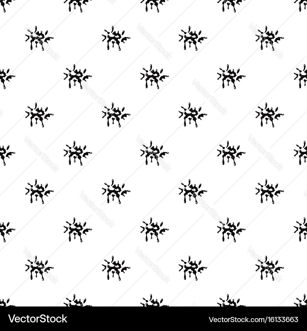 Oil spot isolated on white background Royalty Free Vector