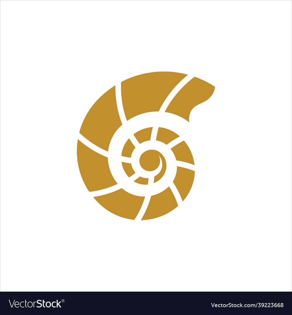 Shell icon design Royalty Free Vector Image - VectorStock