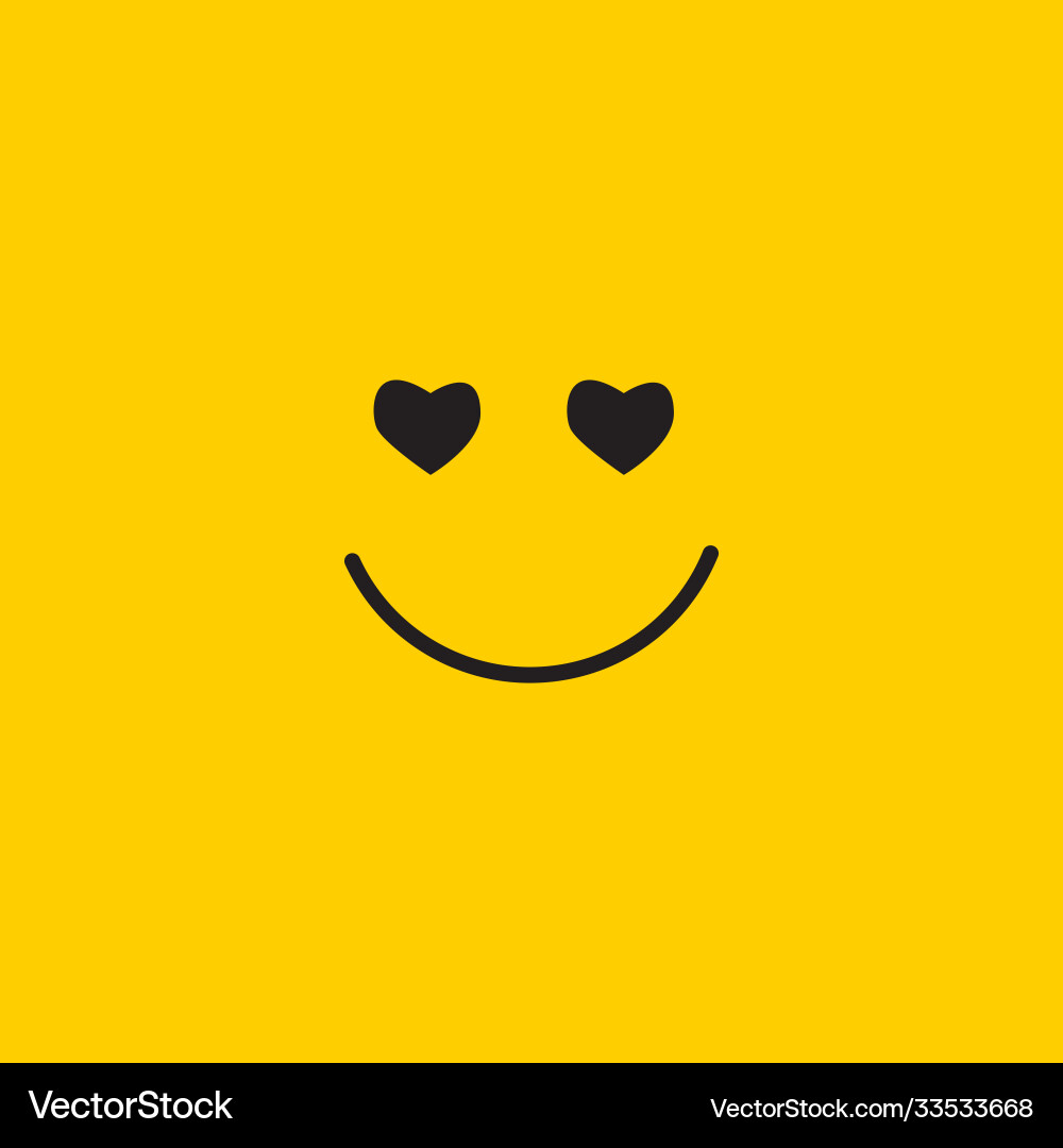 Smile template design Royalty Free Vector Image