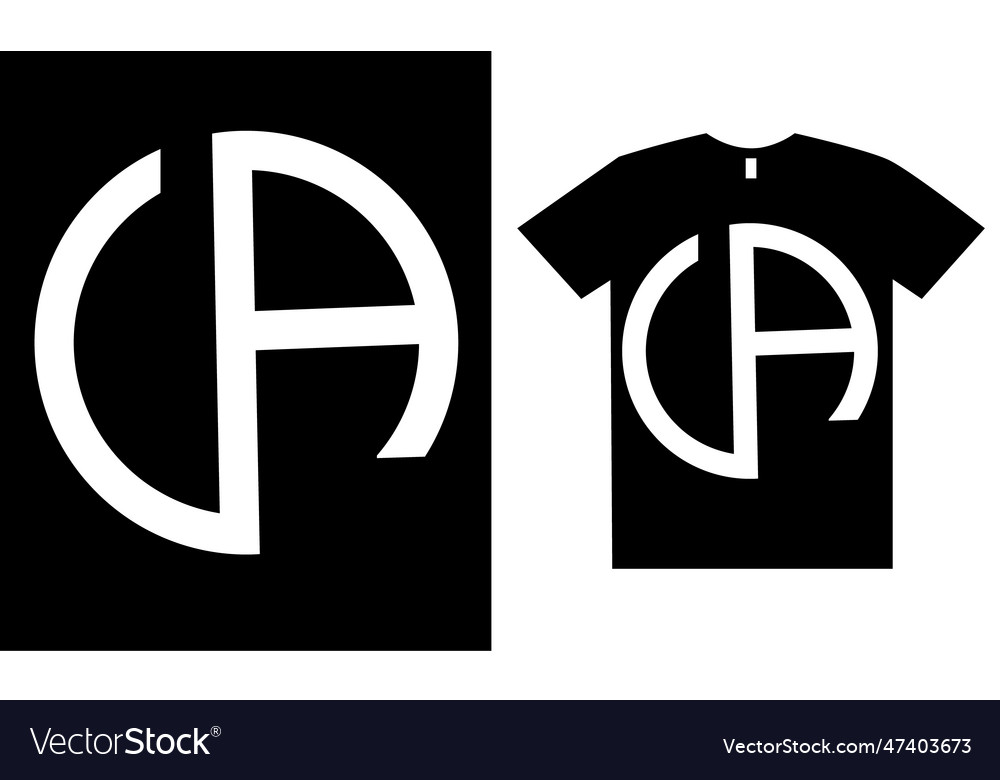 Ca logo Royalty Free Vector Image - VectorStock