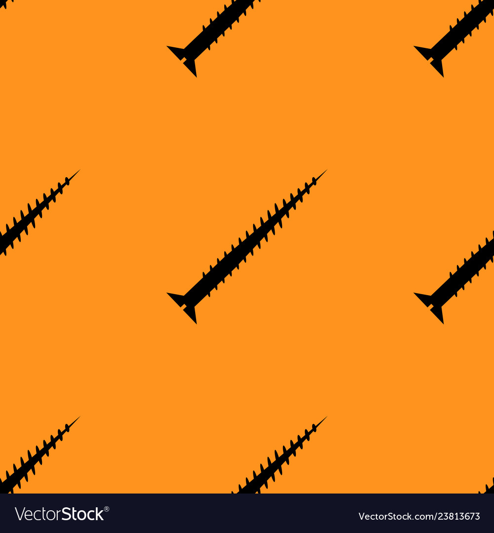 Screw seamless pattern Royalty Free Vector Image