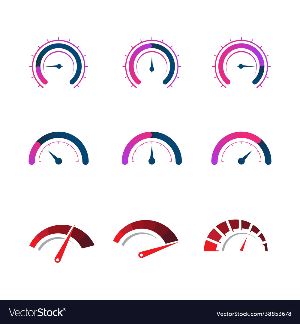 Speedometer Royalty Free Vector Image - VectorStock