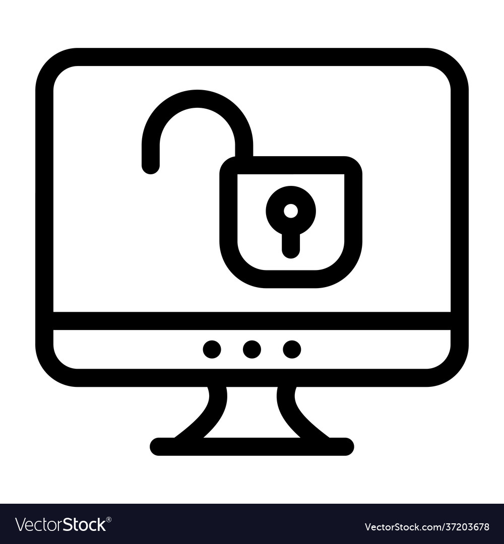 System Access Royalty Free Vector Image VectorStock