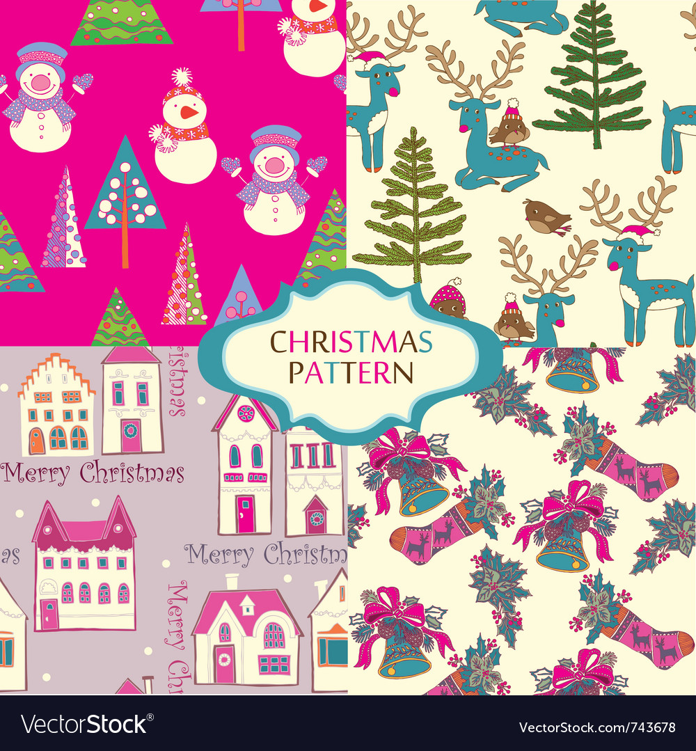 Vintage patterns Royalty Free Vector Image - VectorStock