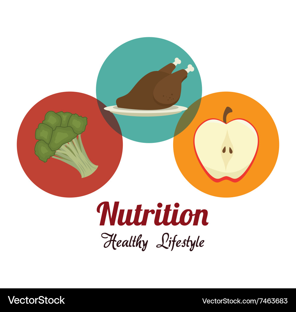 Food and nutrition Royalty Free Vector Image - VectorStock