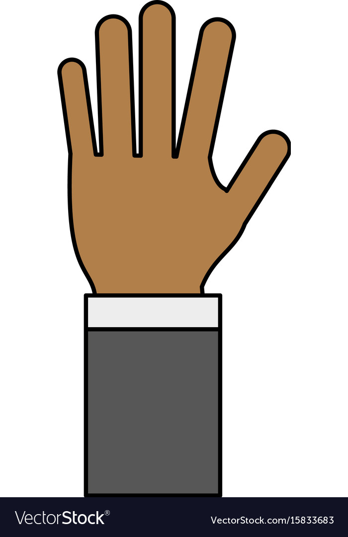 Human hand Royalty Free Vector Image - VectorStock