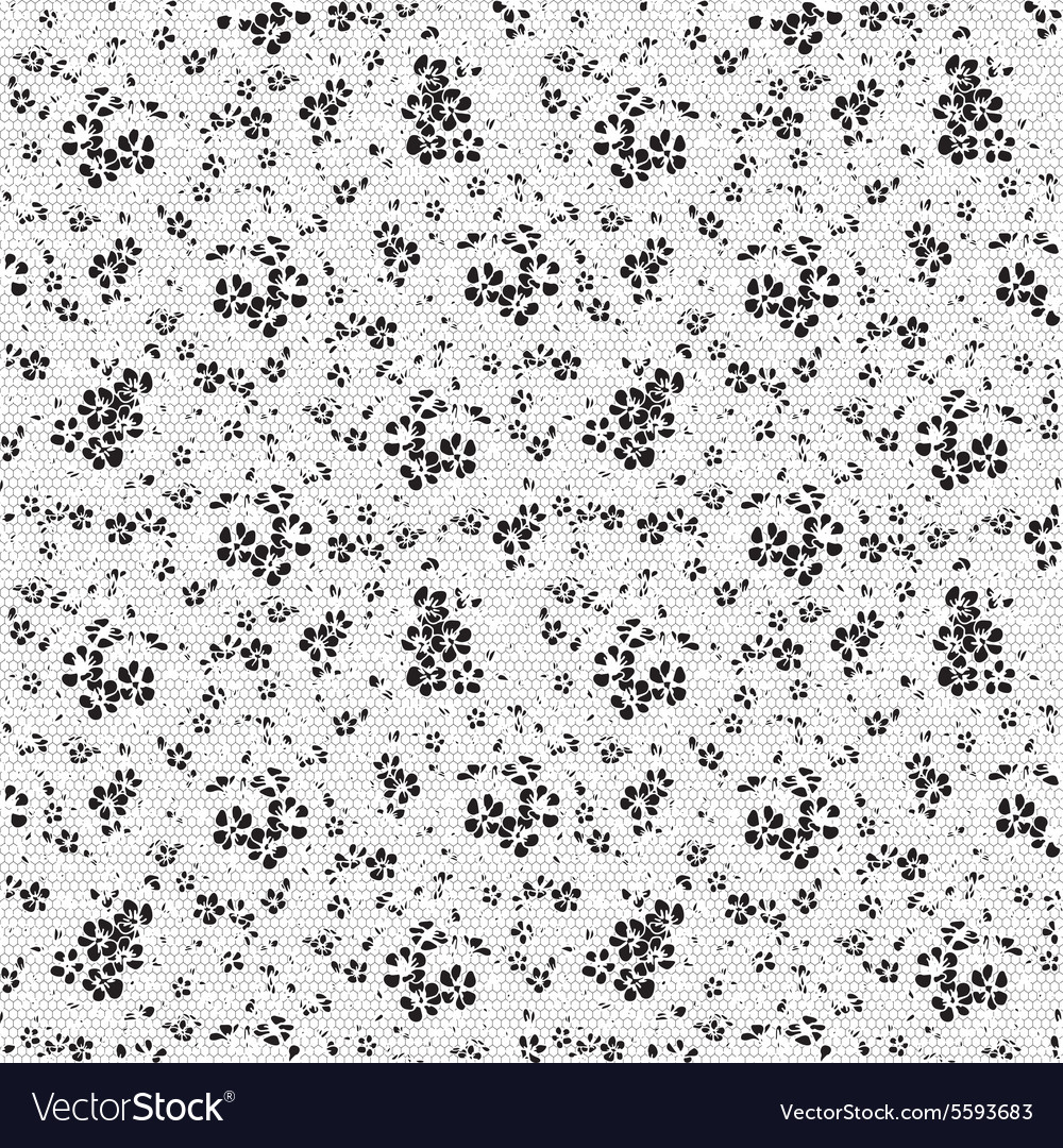 Seamless lace pattern texture Royalty Free Vector Image