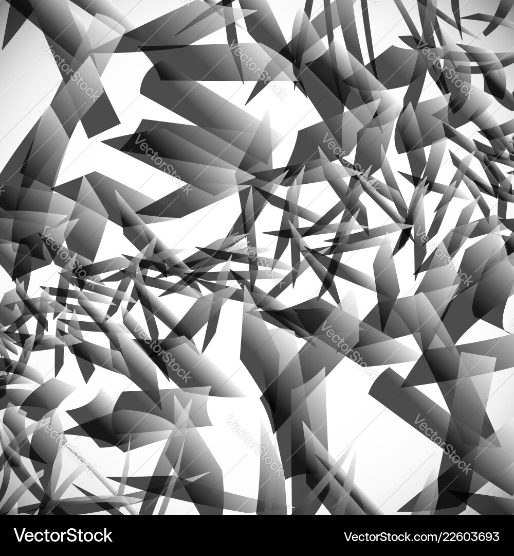 Abstract asymmetric texture with edgy shard like Vector Image