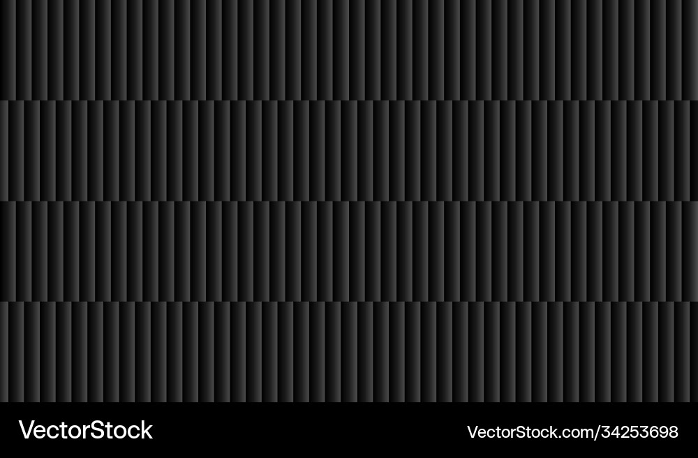 Seamless brushed aluminum black colors texture Vector Image