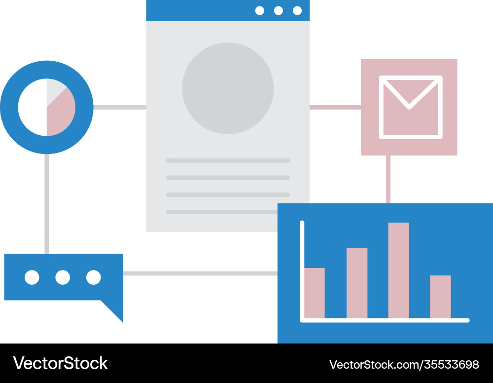 Web design icon set Royalty Free Vector Image - VectorStock