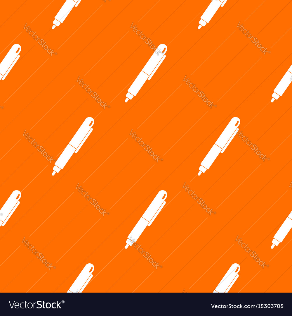 Marker pen pattern seamless Royalty Free Vector Image