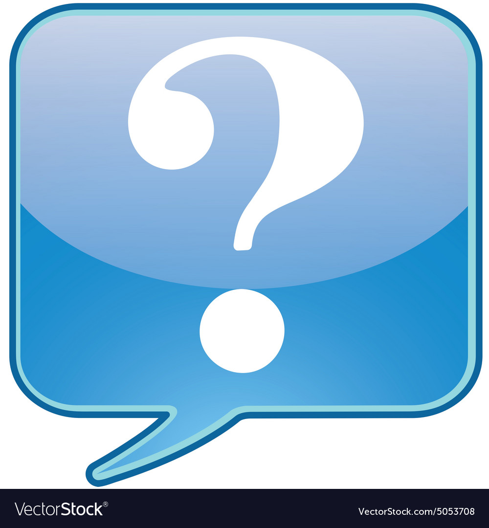 Question icon Royalty Free Vector Image - VectorStock