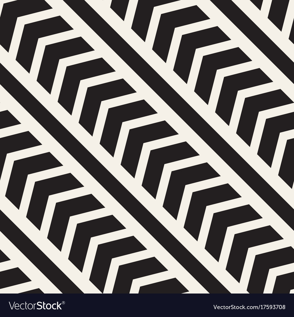Seamless zigzag line pattern abstract Royalty Free Vector