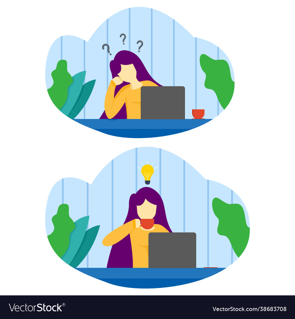 Work idea Royalty Free Vector Image - VectorStock