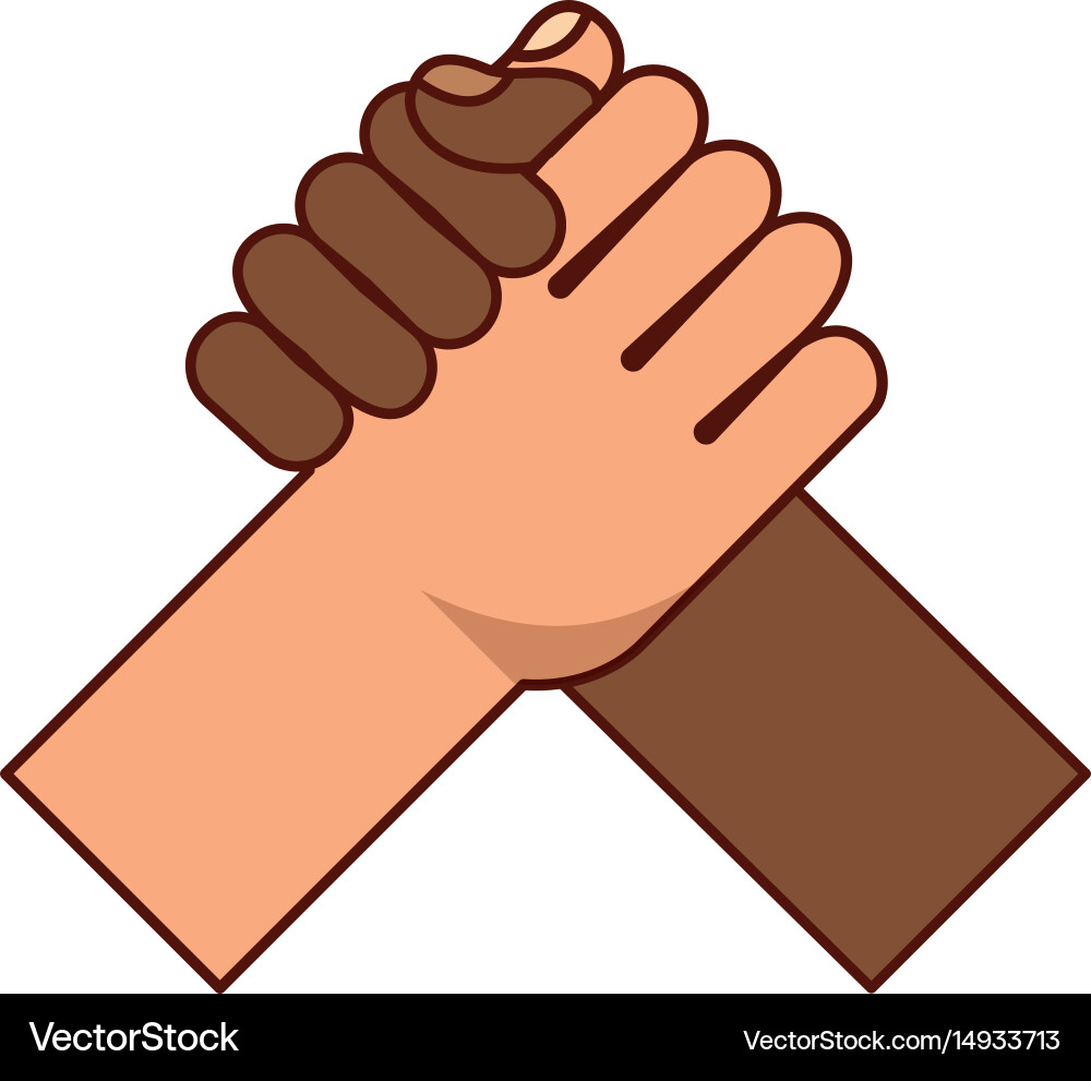 Hand shake isolated icon Royalty Free Vector Image