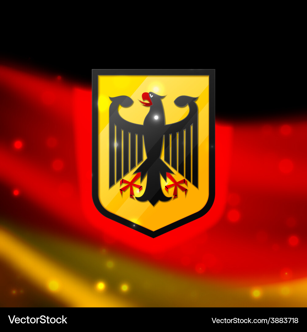 Coat of arms germany Royalty Free Vector Image