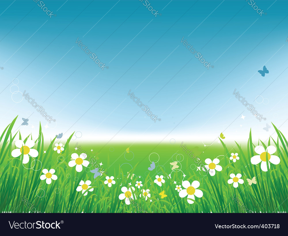 Landscape Royalty Free Vector Image - VectorStock