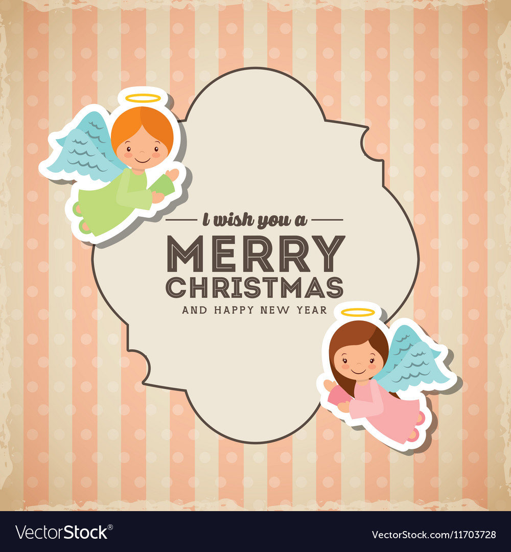 Merry christmas design Royalty Free Vector Image