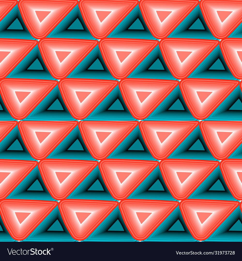Seamless geometric abstract triangle texture Vector Image