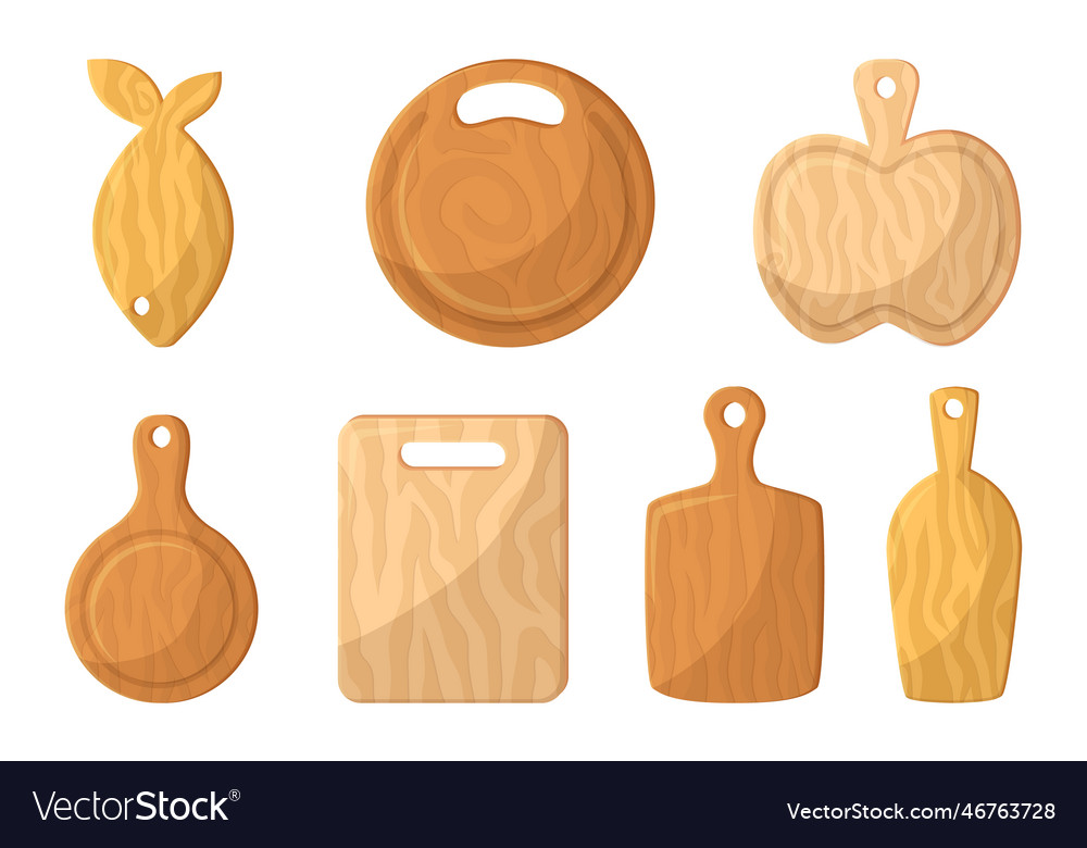 Set of wooden boards smooth sturdy and durable Vector Image Set of wooden boards smooth sturdy and durable Vector Image