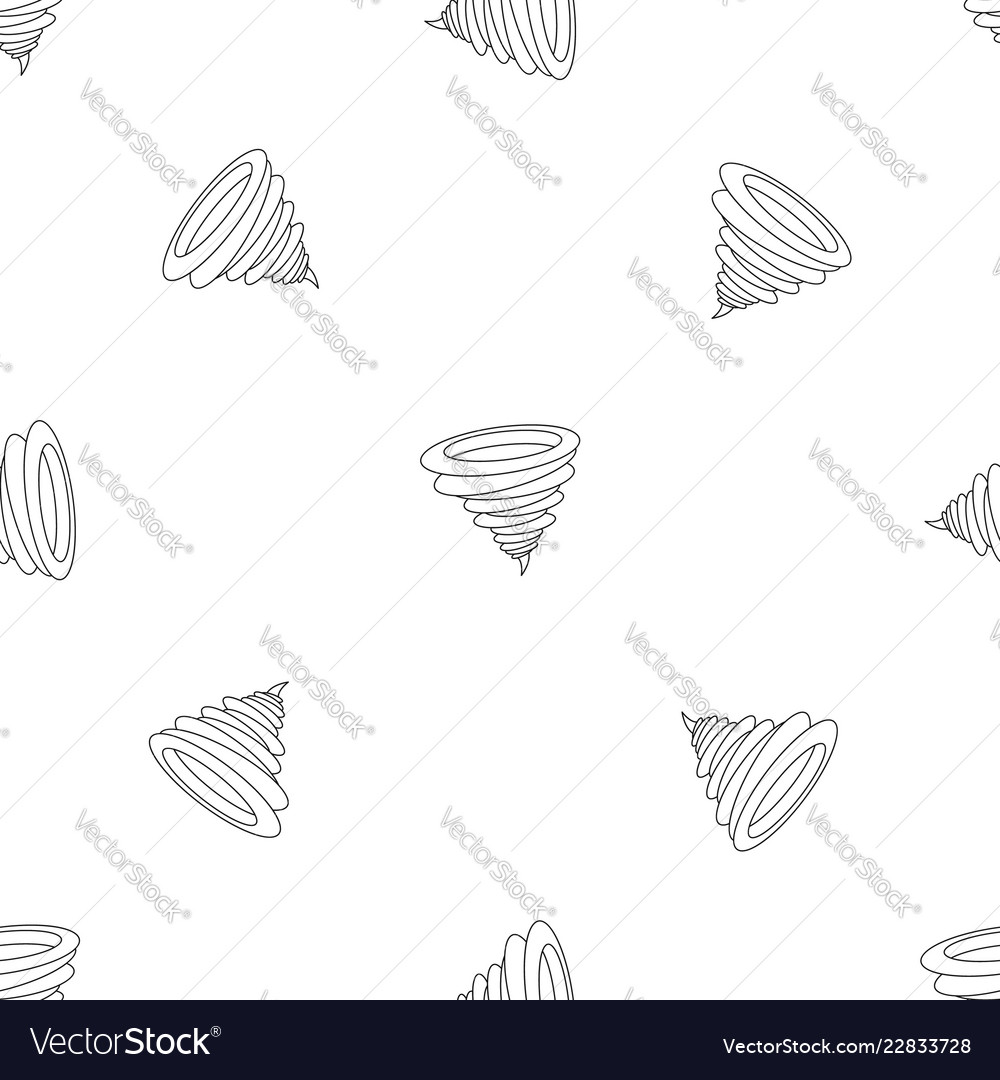 Tornado pattern seamless Royalty Free Vector Image