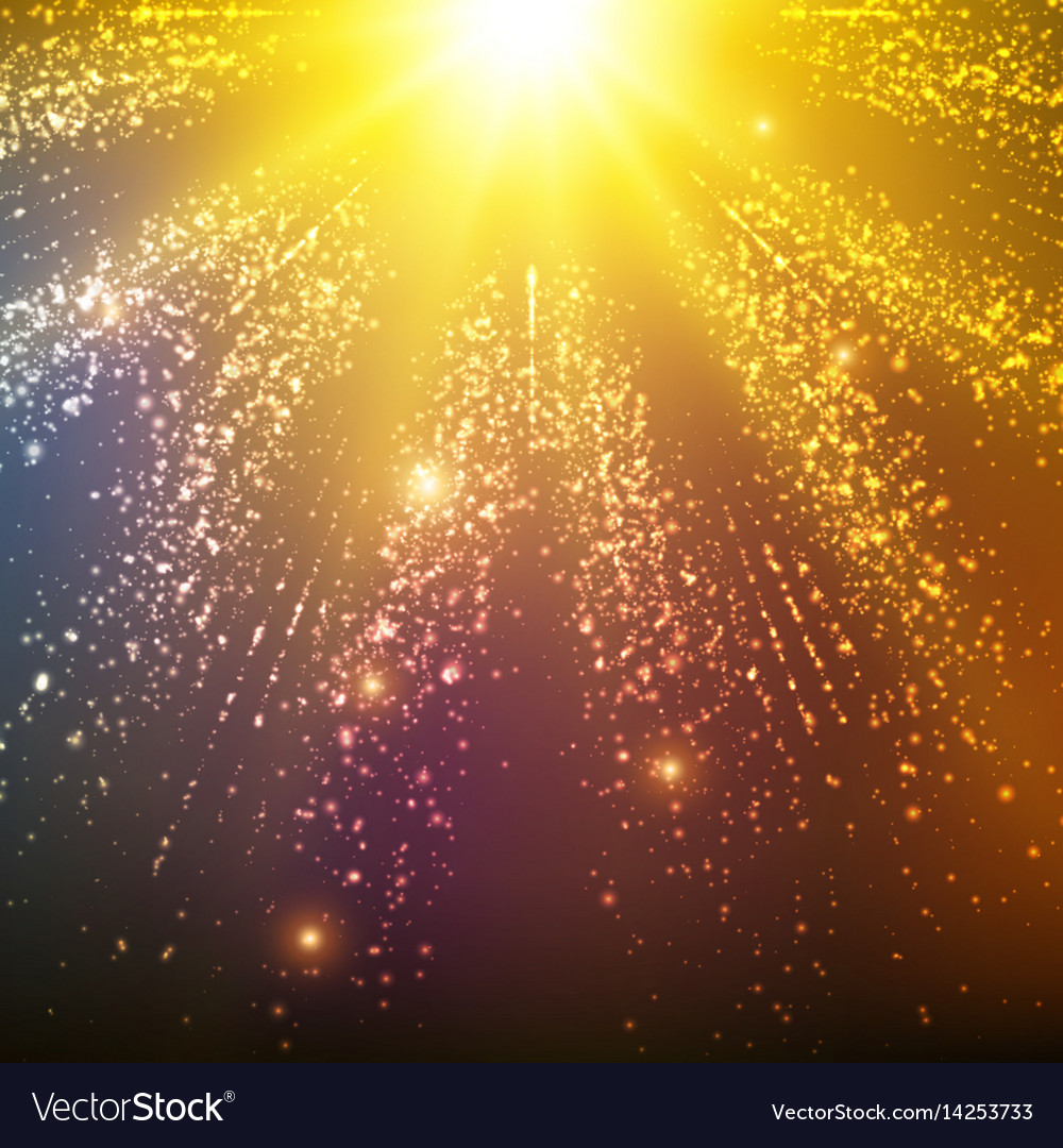 Abstract space background explosion Royalty Free Vector