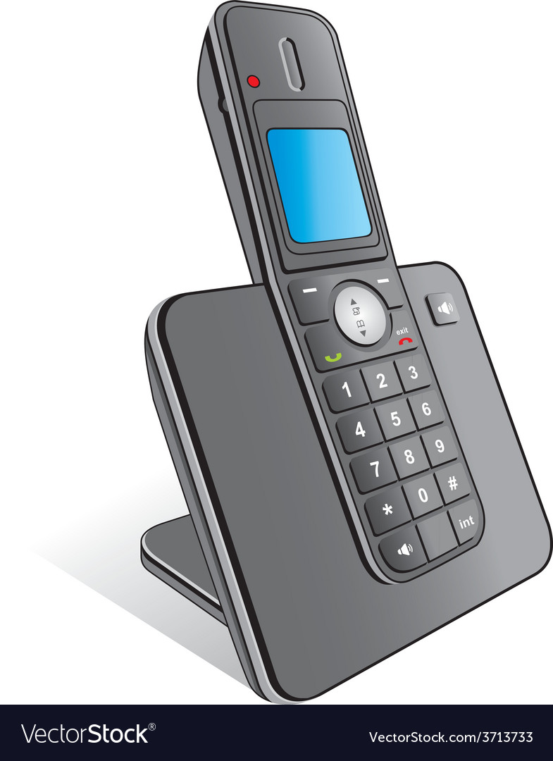 Telephone Royalty Free Vector Image - VectorStock