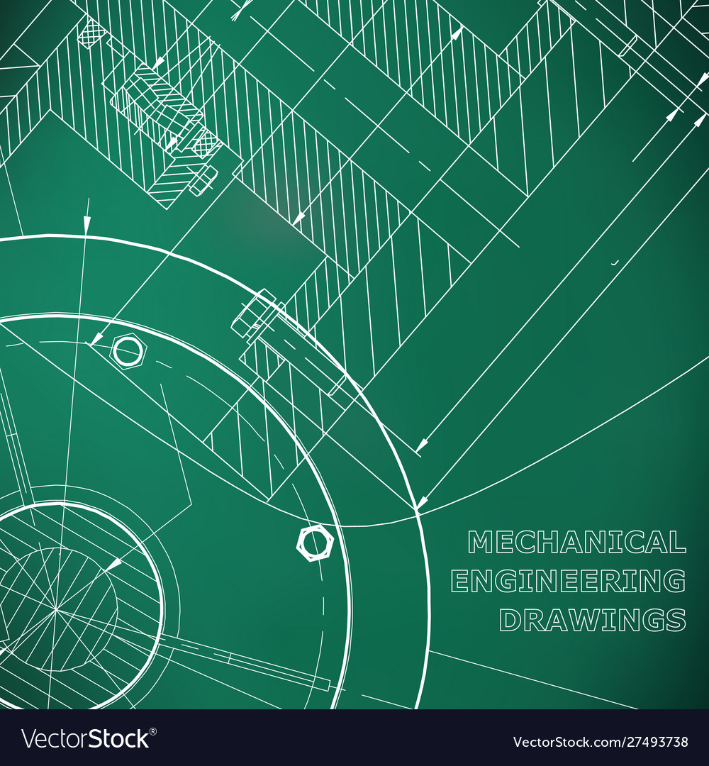 Backgrounds engineering subjects technical Vector Image