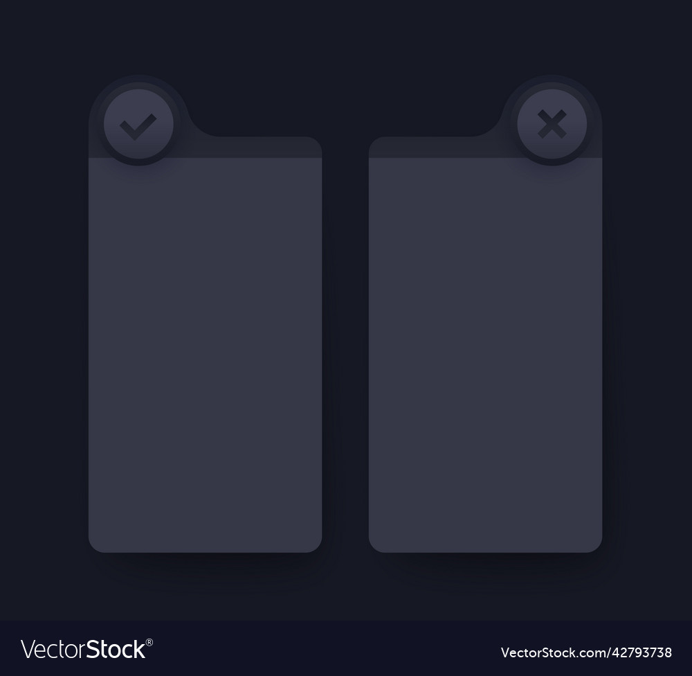 Positive and negative comparison pros cons Vector Image Positive and negative comparison pros cons Vector Image