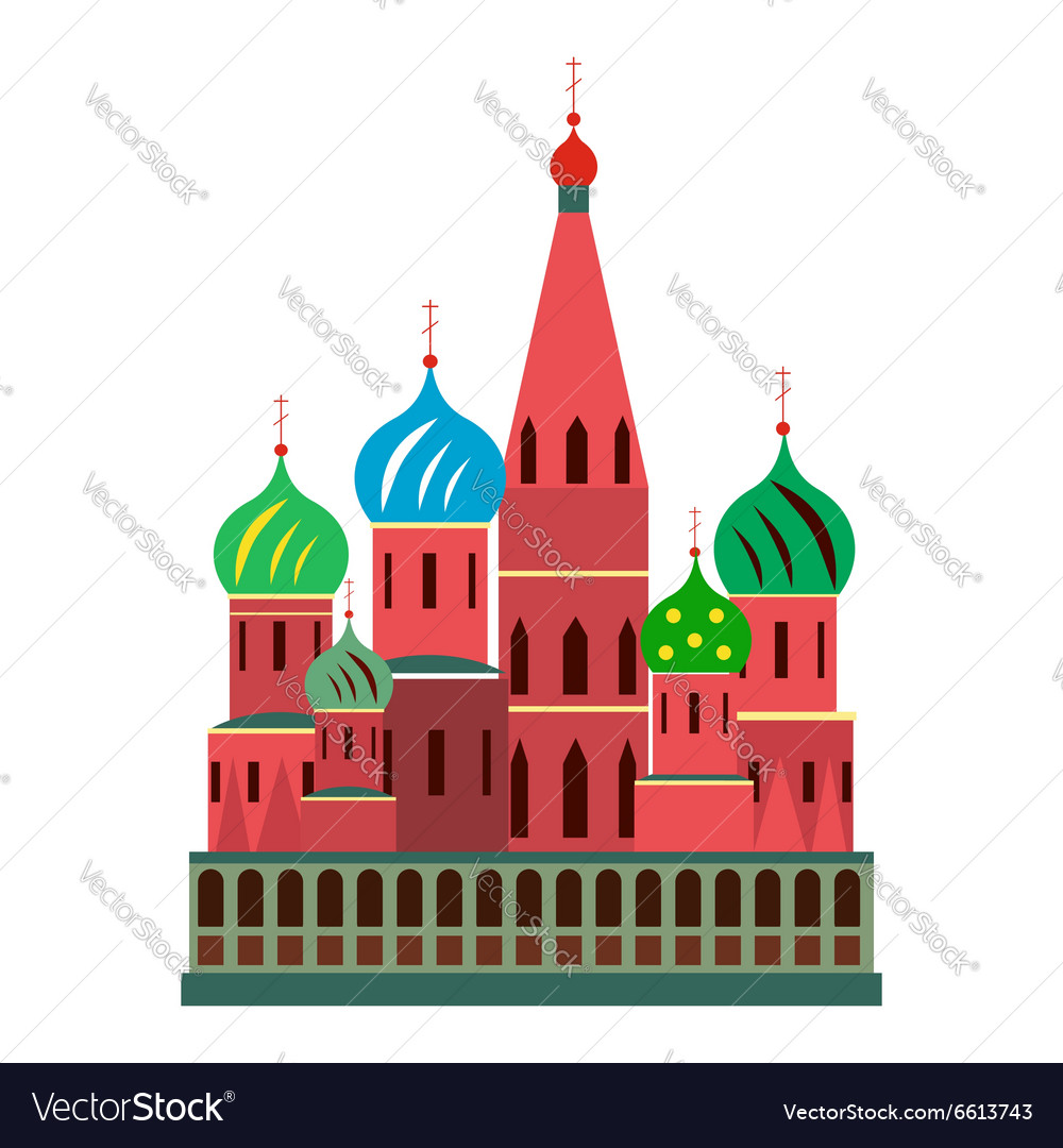 Saint basil cathedral Royalty Free Vector Image Saint basil cathedral Royalty Free Vector Image