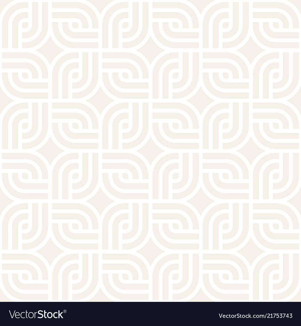 Seamless subtle lattice pattern modern stylish Vector Image