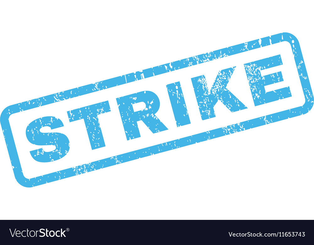 Strike rubber stamp Royalty Free Vector Image - VectorStock Strike rubber stamp Royalty Free Vector Image - VectorStock