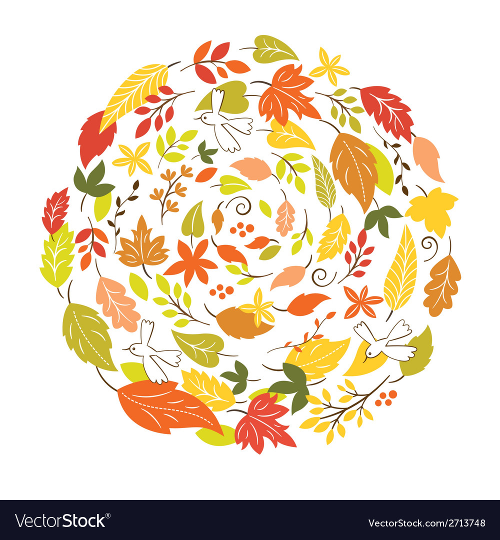 Autumn Royalty Free Vector Image - VectorStock