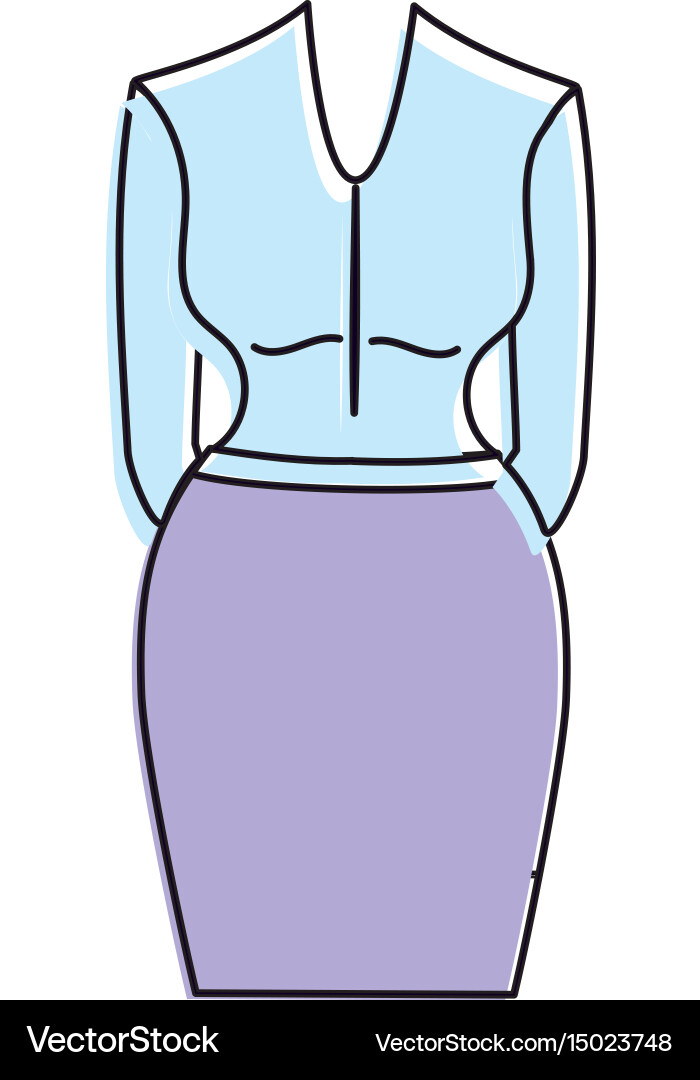 Nice woman wear style design Royalty Free Vector Image