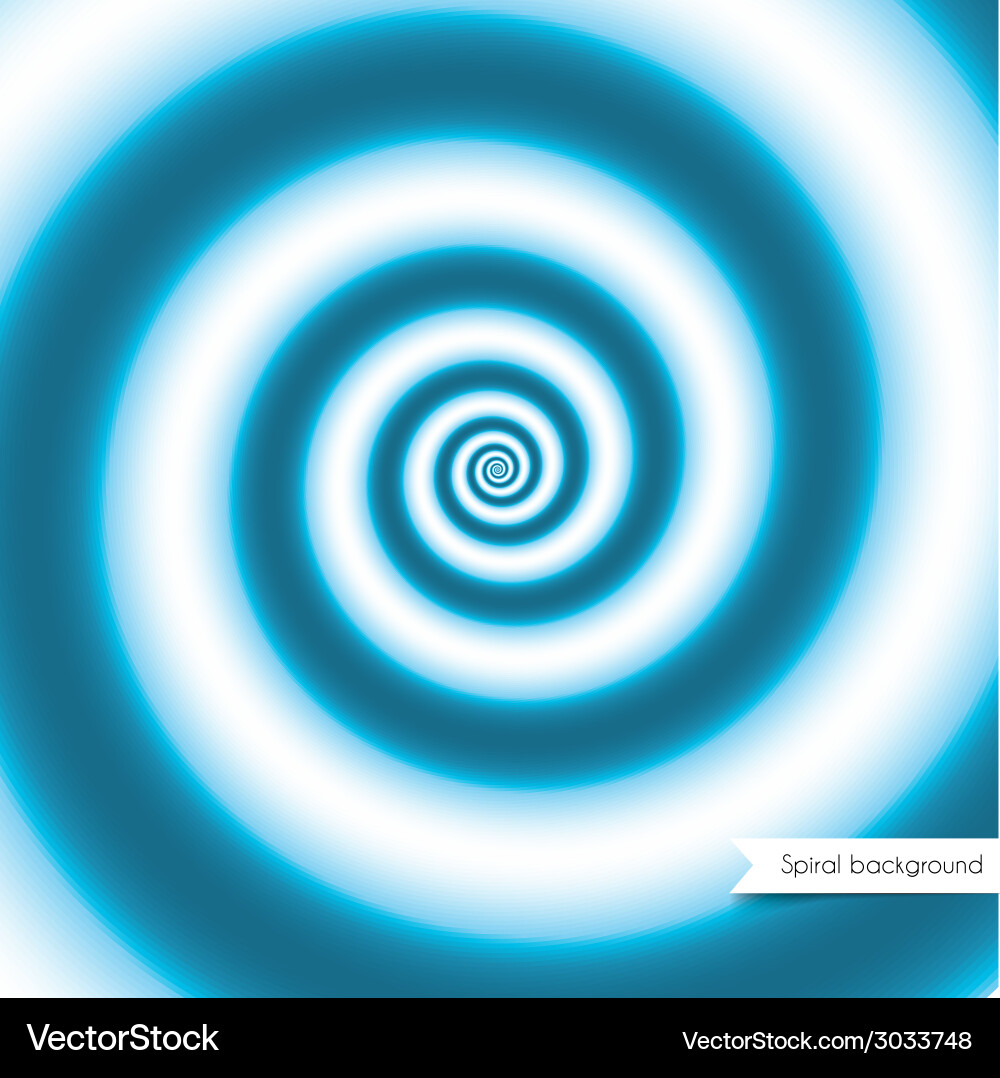 Spiral abstract background Royalty Free Vector Image